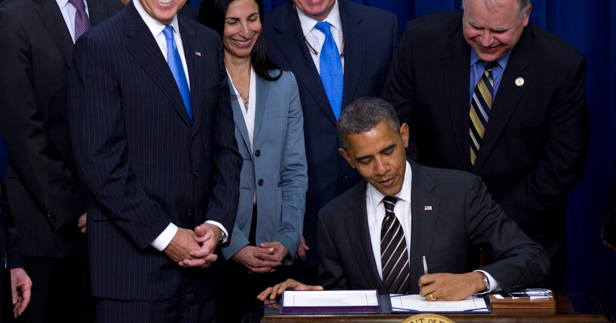 Obama signs STOCK Act to ban "congressional insider trading" - CBS News