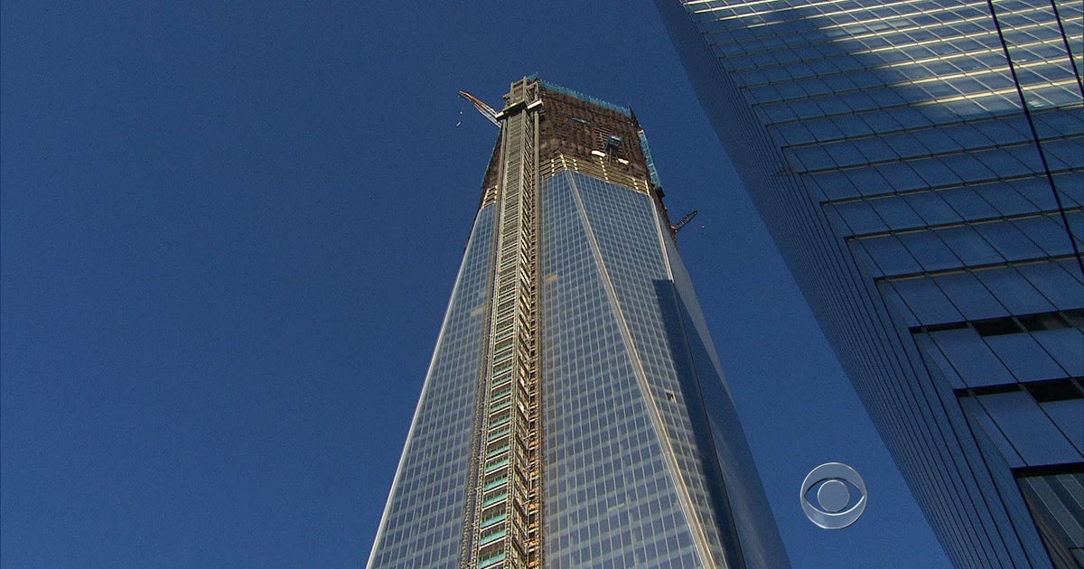 100 stories up One World Trade center, pride and painful memories - CBS ...