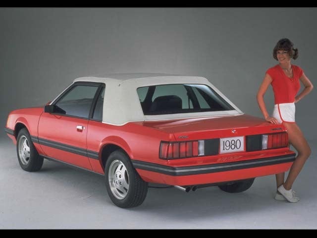 Ford Mustang through the years