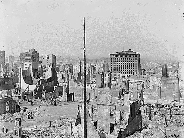 Anniversary of 1906 San Francisco earthquake