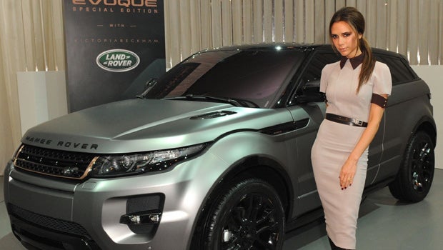 Victoria Beckham designs special edition Range Rover - CBS News