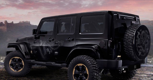Jeep Wrangler "Dragon" concept revealed at Beijing - CBS News
