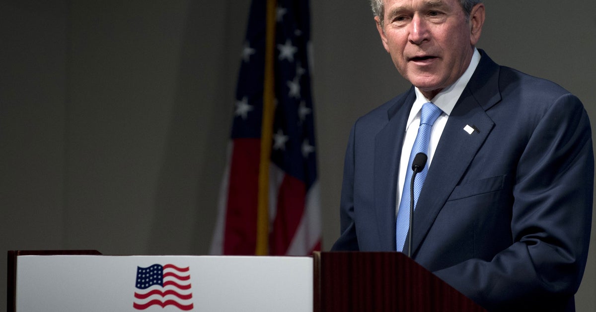 George W. Bush voices support for Romney - CBS News