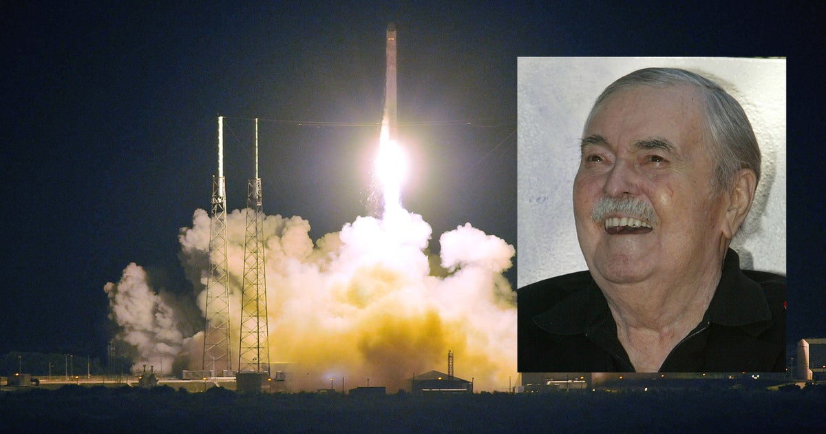 Star Trek's "Scotty" finally launched into space - CBS News