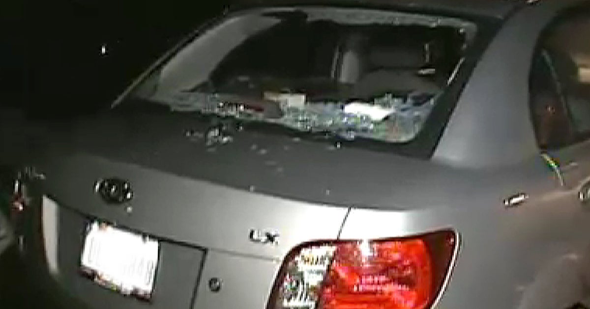 Oklahoma City battered by huge hail as storms wreak havoc - CBS News