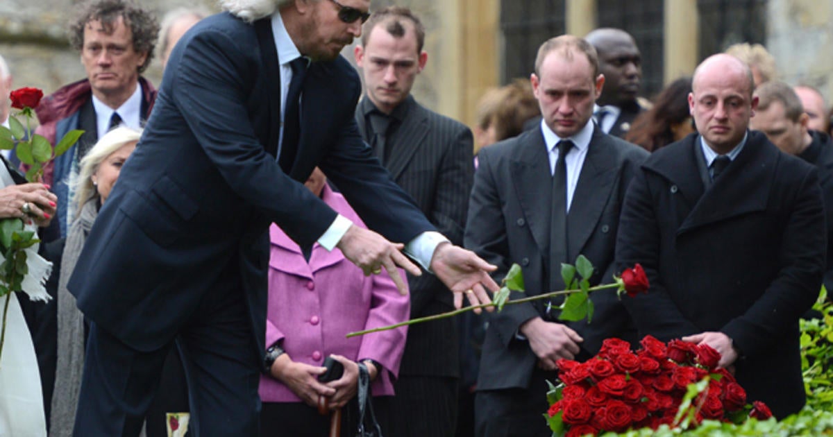 Robin Gibb laid to rest in England - CBS News