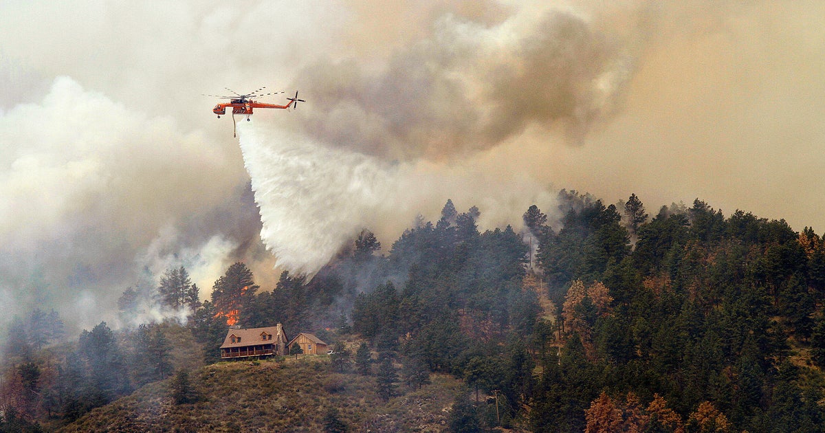 Massive, fast-moving Colo. wildfire now a killer - CBS News