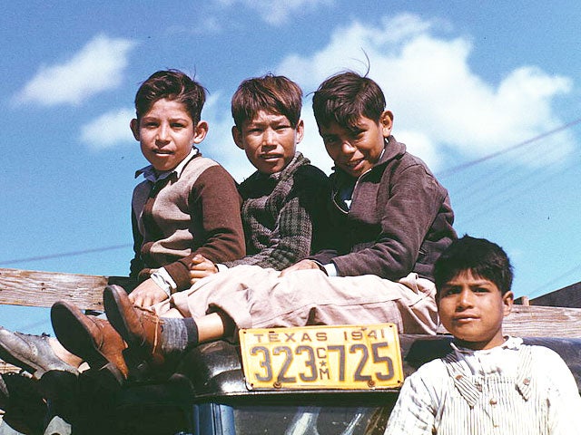 Rare color photos: Kids in the 1940s