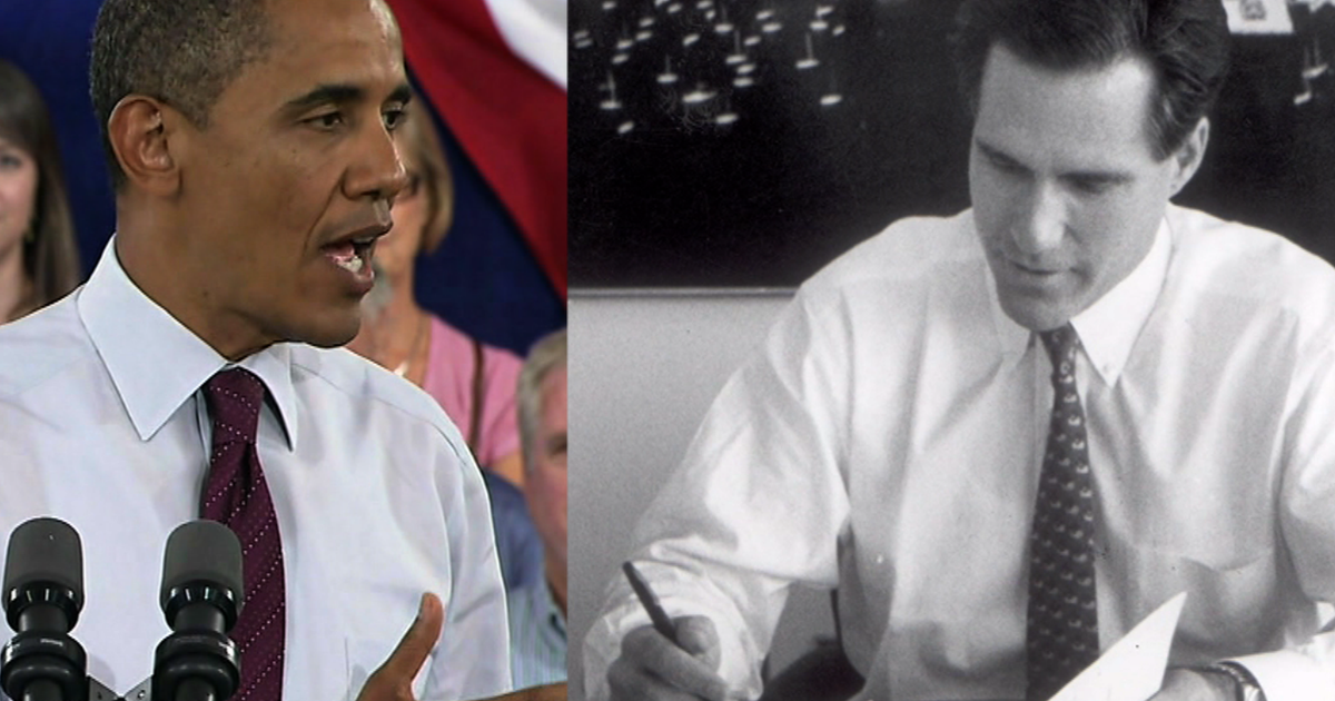 Attacking Romney on Bain won't do it for Obama - CBS News