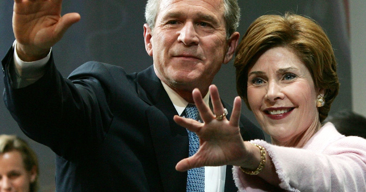 George W. Bush "a great artist," painting teacher says - CBS News