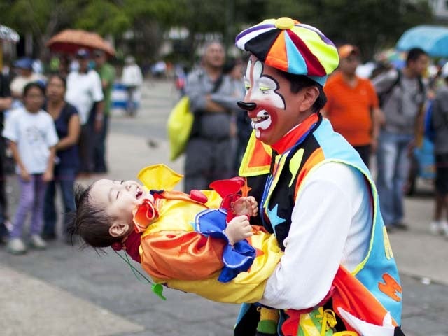 Clowns gather in Guatemala