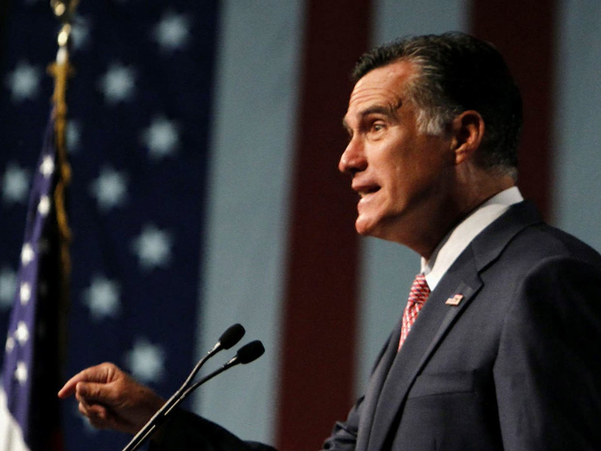 Fundraising trumps rallies in Romney's schedule - CBS News