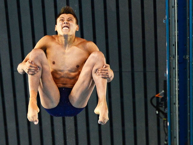 Olympic divers' funny faces