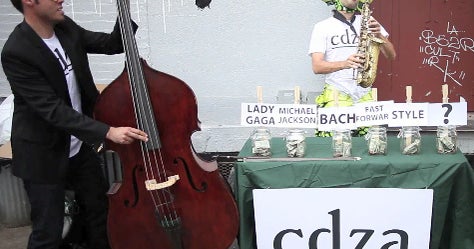 The Human Jukebox Is A Wacky And Wild Performance Cbs News