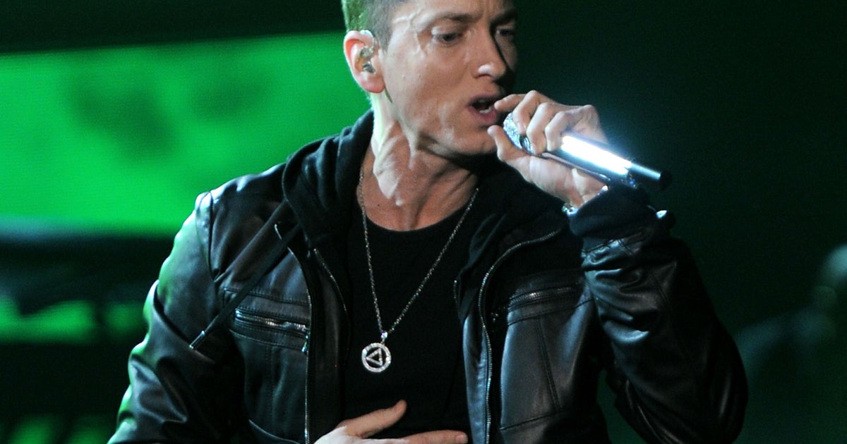 Eminem thanks fans for help in dark times - CBS News