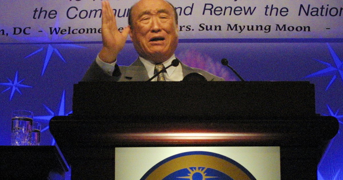 Unification Church founder Rev. Moon dies at 92 - CBS News