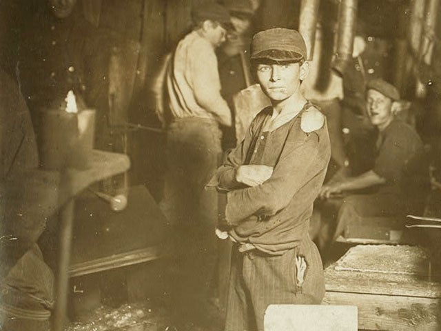 Child labor from 1908 to 1917