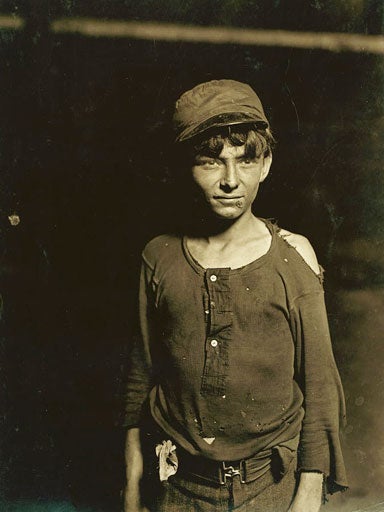 Child labor from 1908 to 1917