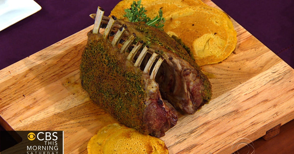 THE Dish: James Boyce's Herb-Crusted Rack of Lamb - CBS News