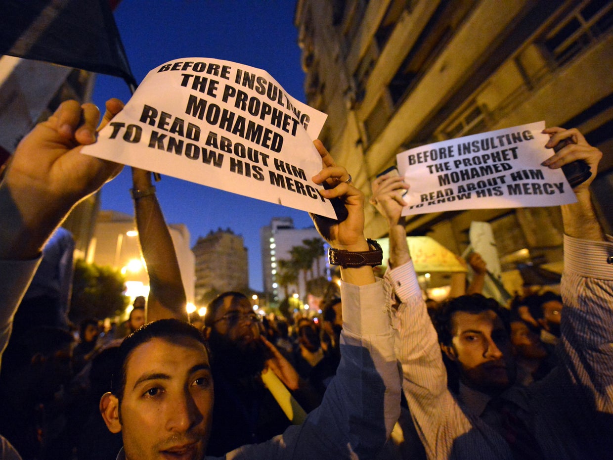 U.S. Embassy protest in Cairo
