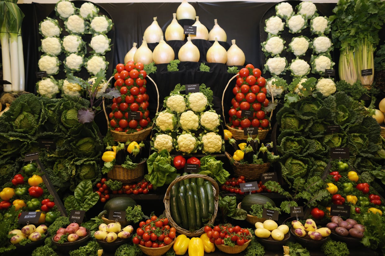 Giant vegetables from UK festival