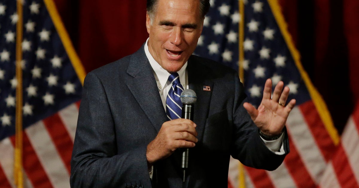 Romney focuses on California fundraising - CBS News