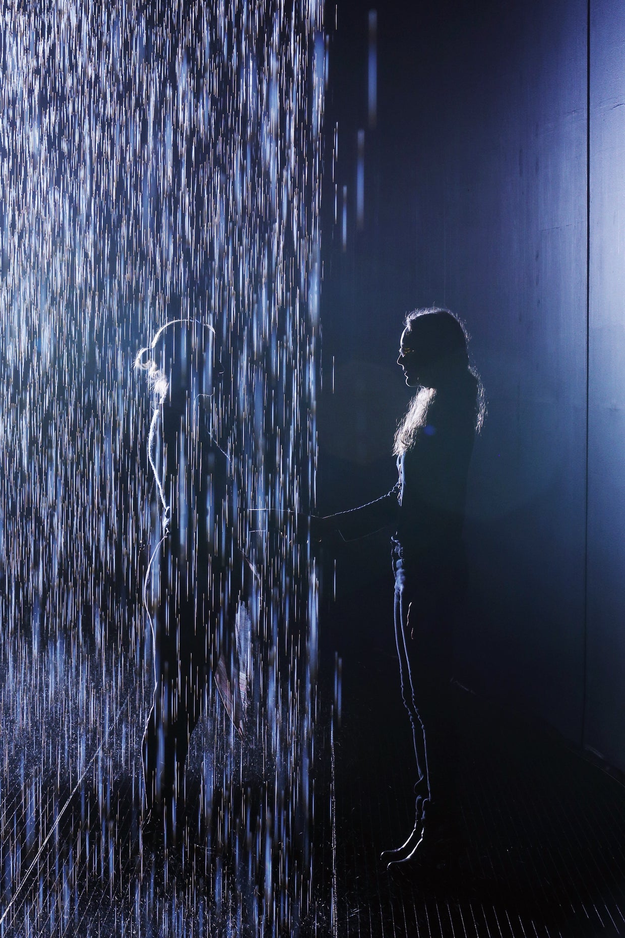 'Rain Room' art installation