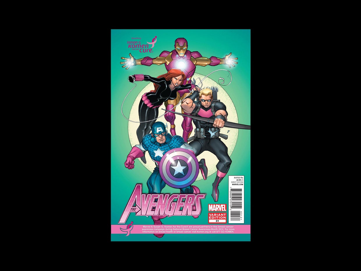 Marvel goes pink for breast cancer awareness