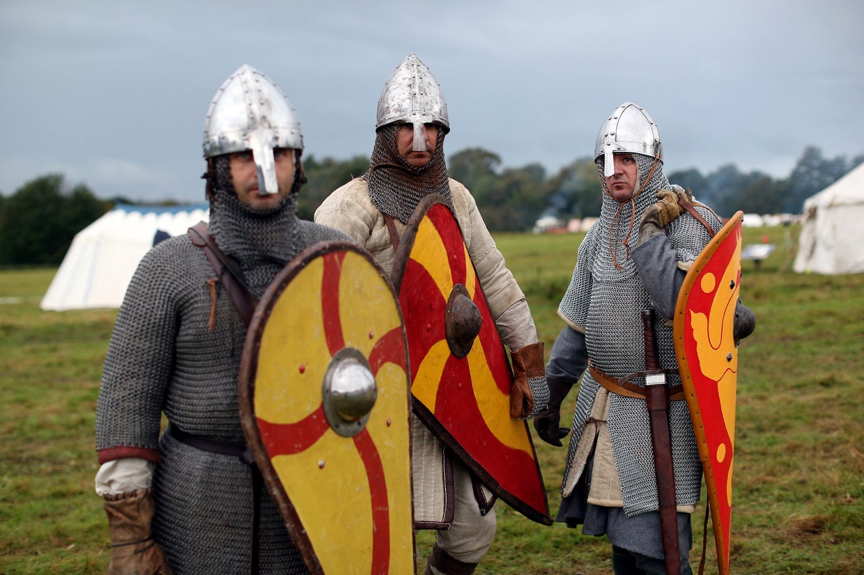 Re-enacting the Battle of Hastings