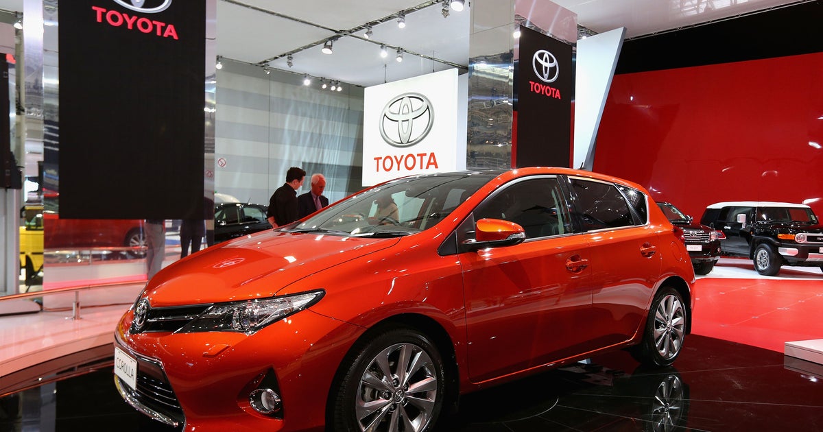 Toyota widens global sales lead over GM - CBS News