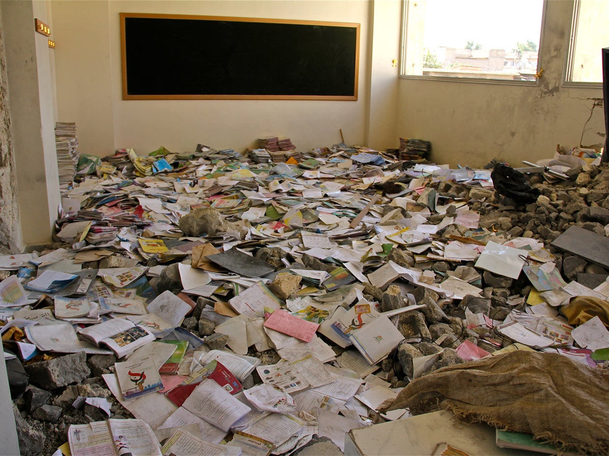 "Bunker schools" for Syrian kids