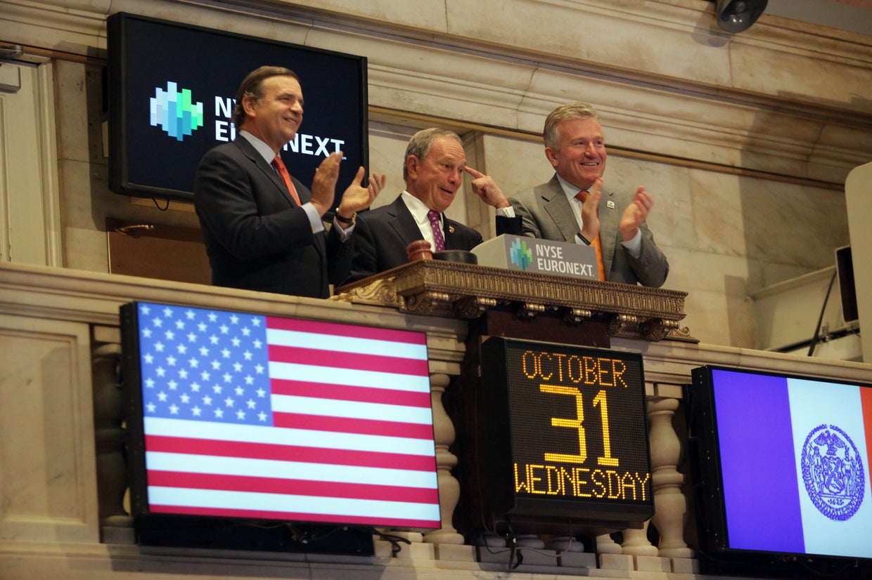 NY Stock Exchange re-opens after superstorm