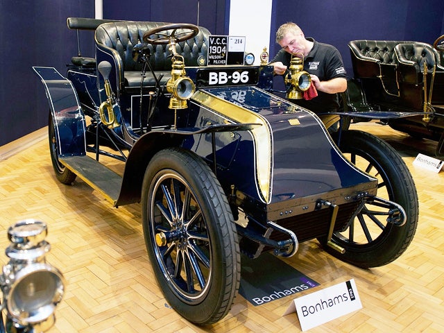 Oldest surviving vauxhall motor car