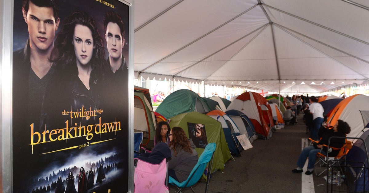 "Twilight" fans camp out for L.A. premiere - CBS News