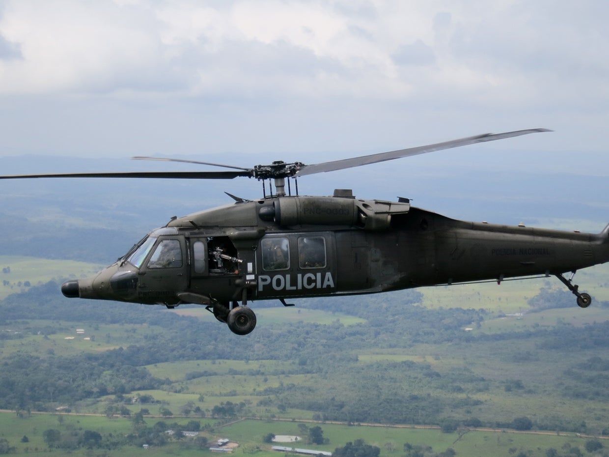 Filming a Colombian drug lab raid