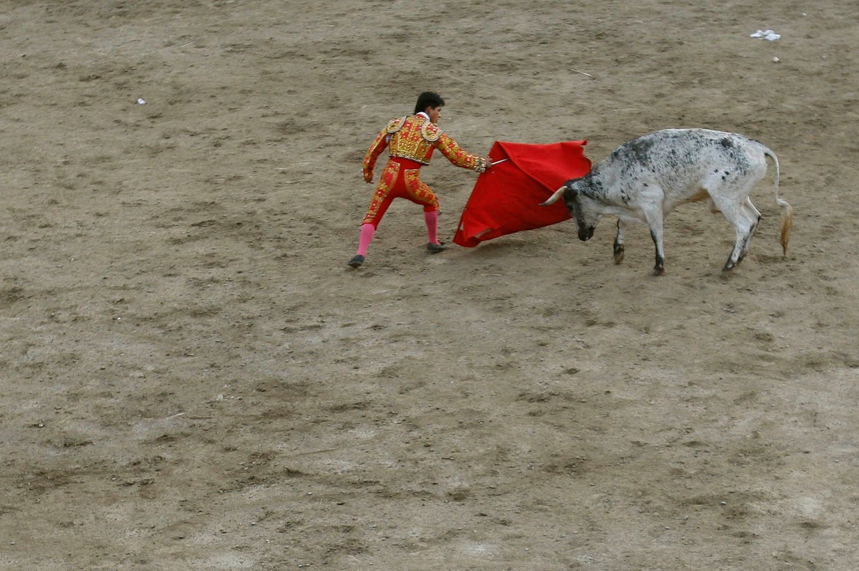 Bullfighting festival in Peru