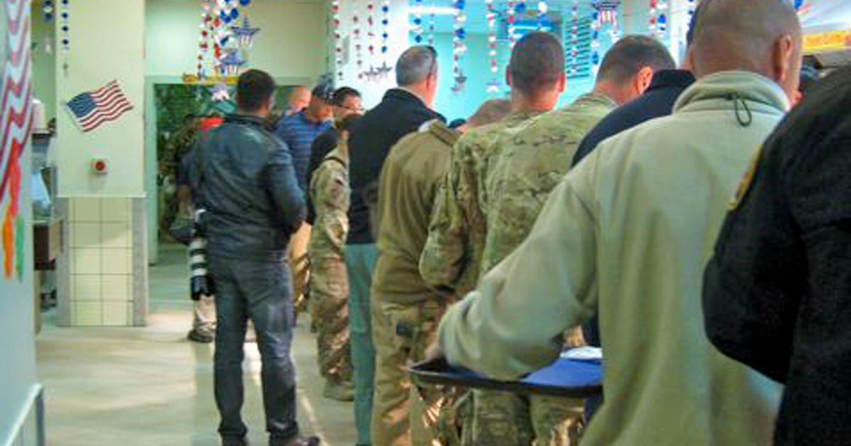 Thanksgiving in Afghanistan: Far from home, U.S. troops celebrate ...