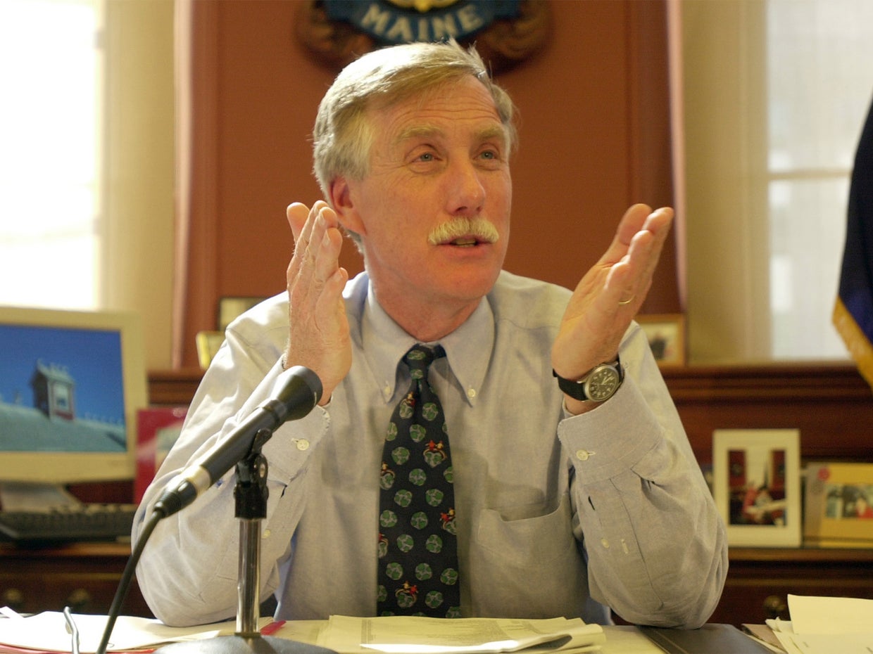 Angus King's mission to bridge the aisle in Congress - CBS News