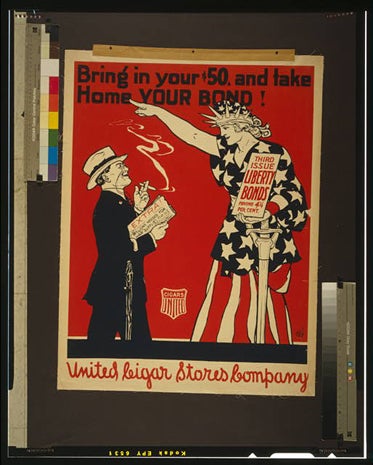 Vintage World War I posters