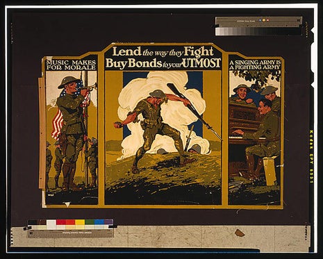 Vintage World War I posters