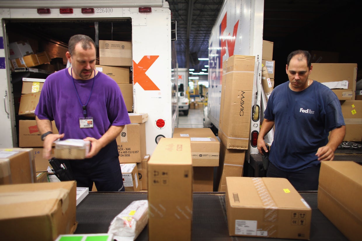 "Busiest day" in FedEx history