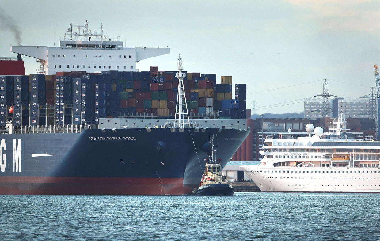 World's biggest container ship