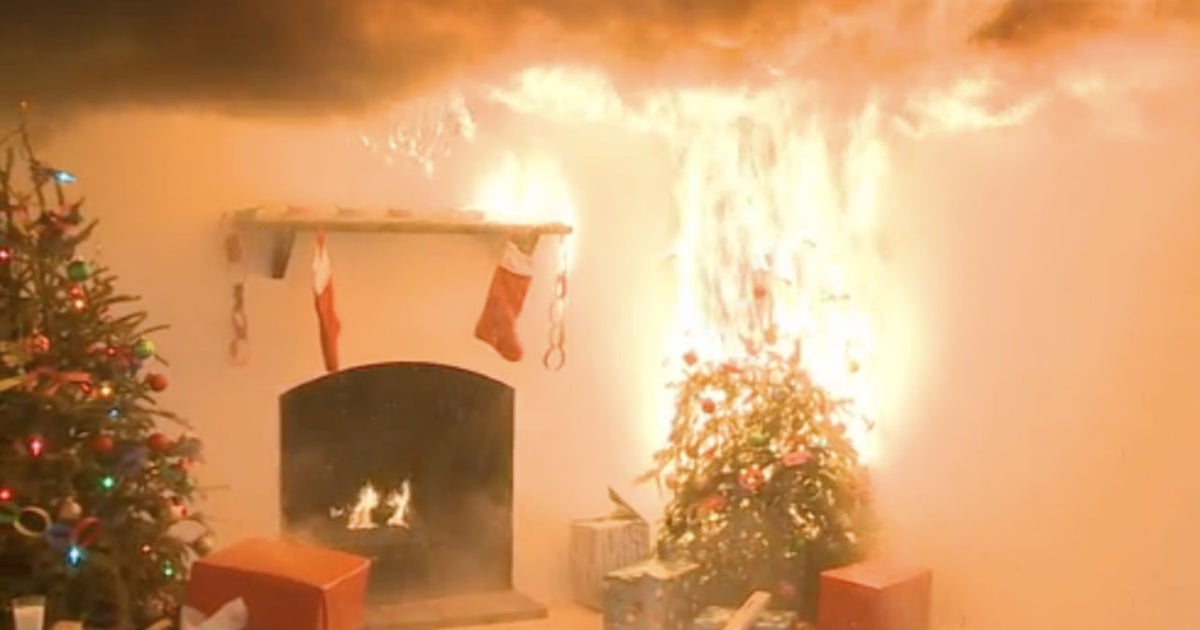 Keep holiday decorations from becoming fire hazards - CBS News
