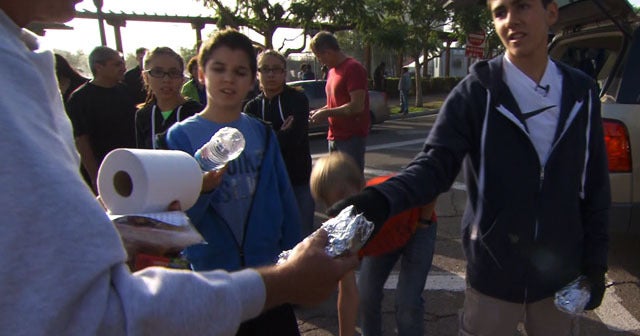 Giving back through burritos - CBS News