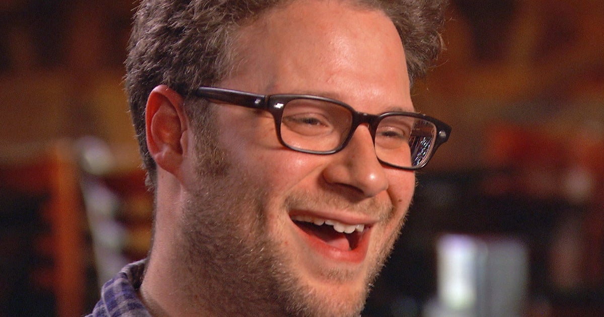 Hanging out with Seth Rogen - CBS News