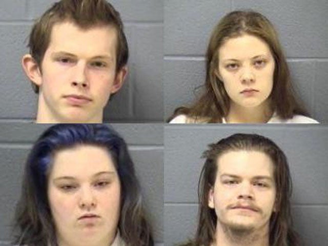 Four charged in grisly double murders in Joliet, Illinois