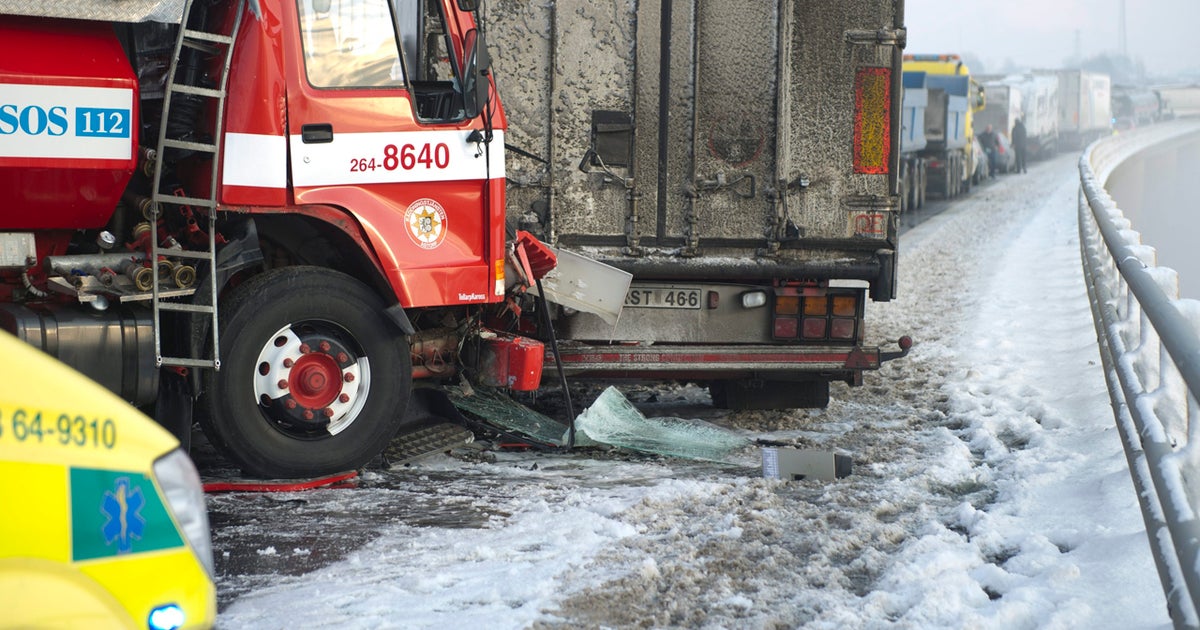 Sweden highway pileup kills 3 people as dozens of vehicles smash ...