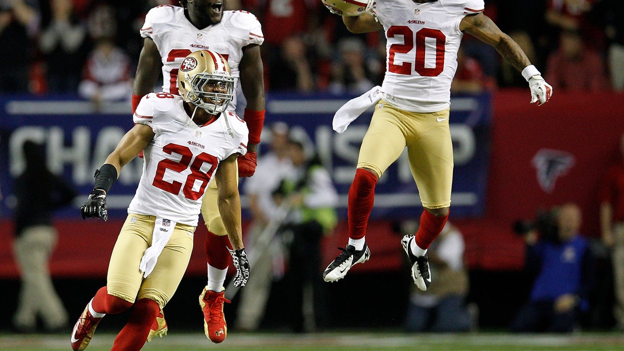 49ers' RB fined $10,500 over his droopy socks - CBS News