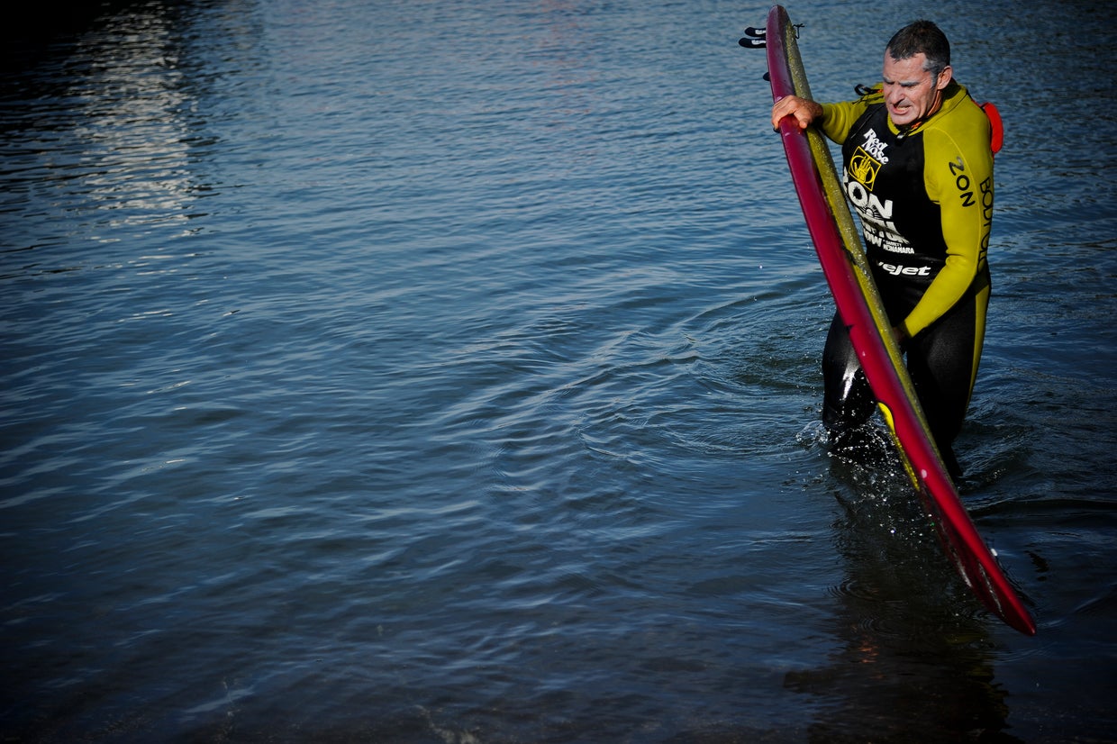 Garrett McNamara surfs possible 100-foot wave