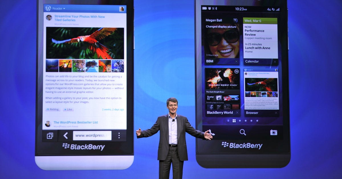 BlackBerry unveils new phones